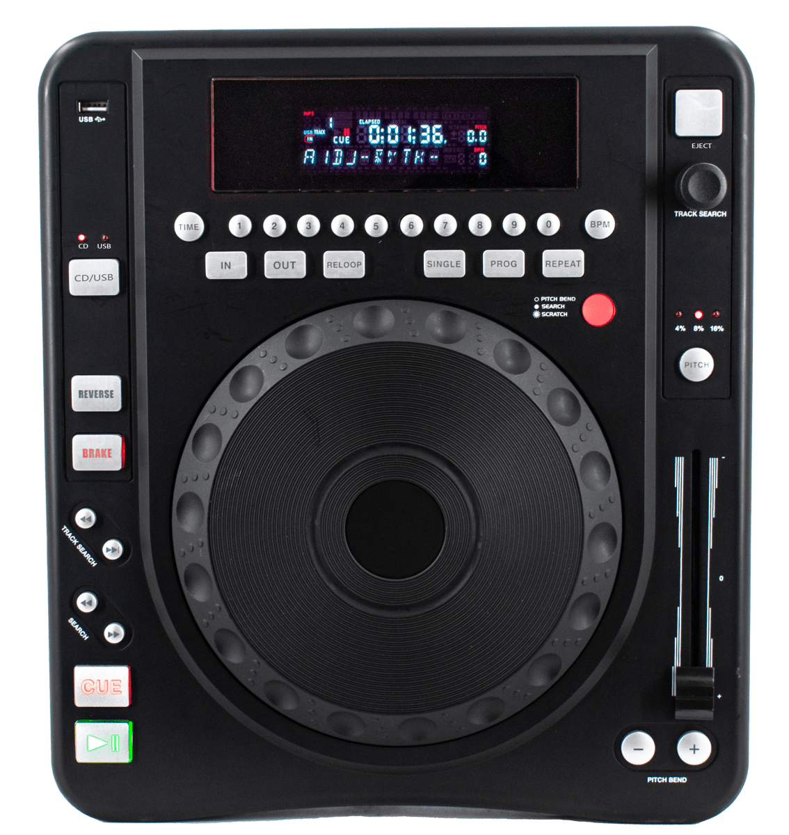 Astro Audio CD180 USB DJ CD Player | IMS Distribution